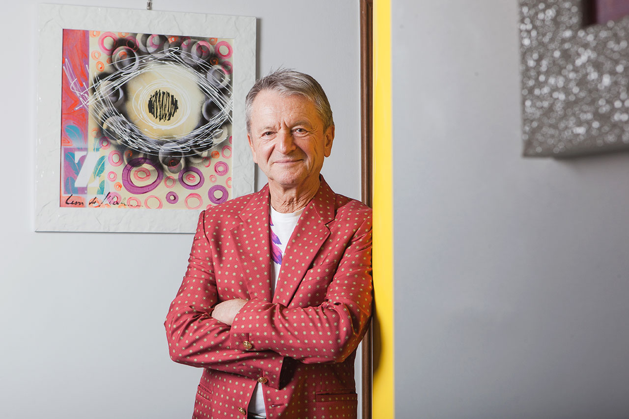 Arte e colore: le passioni di Lucio Buratto